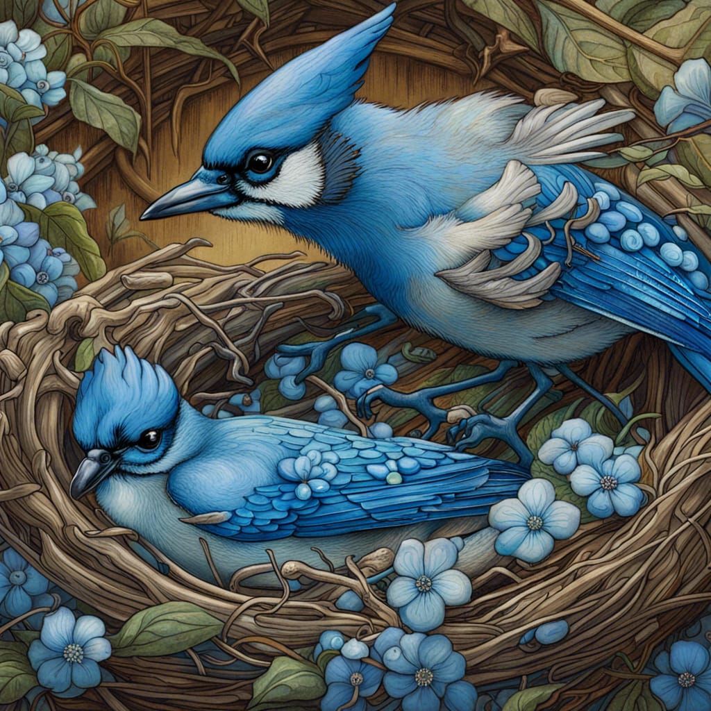 Nesting - AI Generated Artwork - NightCafe Creator