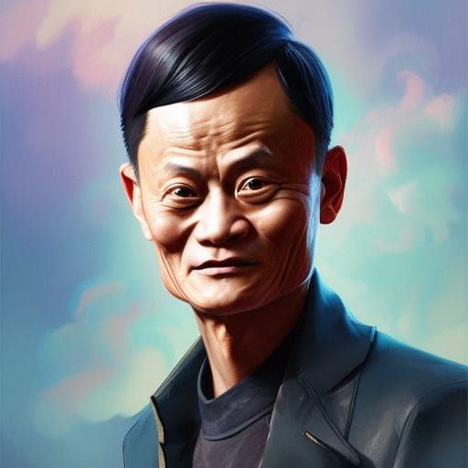 Jack Ma - AI Generated Artwork - NightCafe Creator