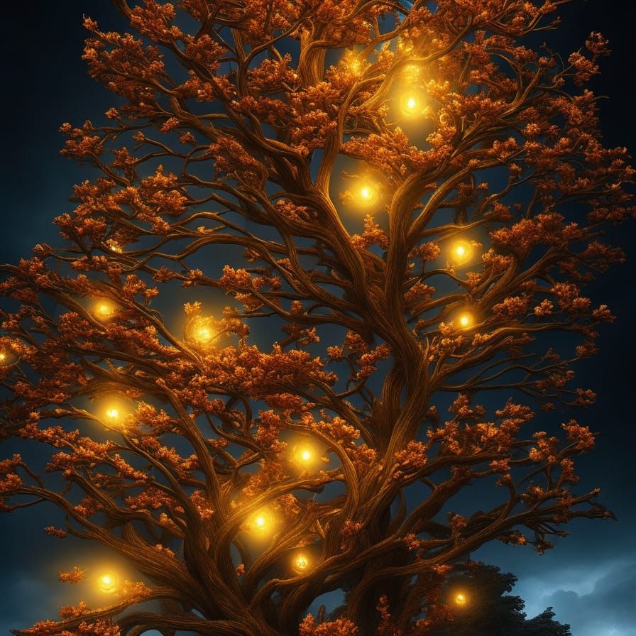 The Fairy Tree - AI Generated Artwork - NightCafe Creator