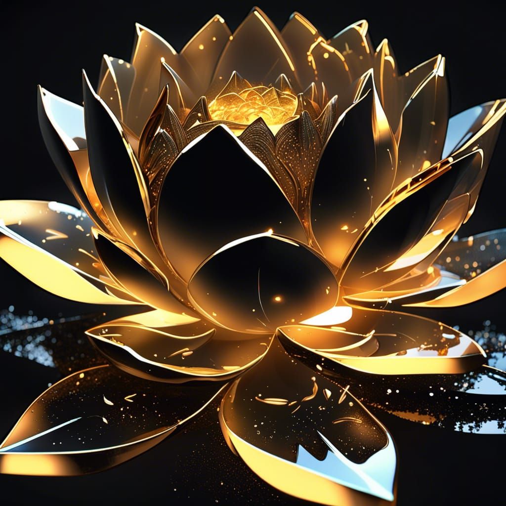 lotus - AI Generated Artwork - NightCafe Creator