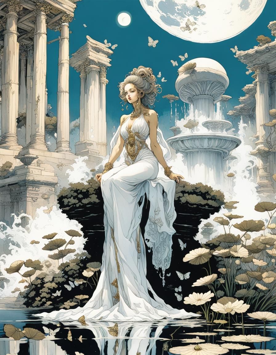 Greek Goddess - AI Generated Artwork - NightCafe Creator