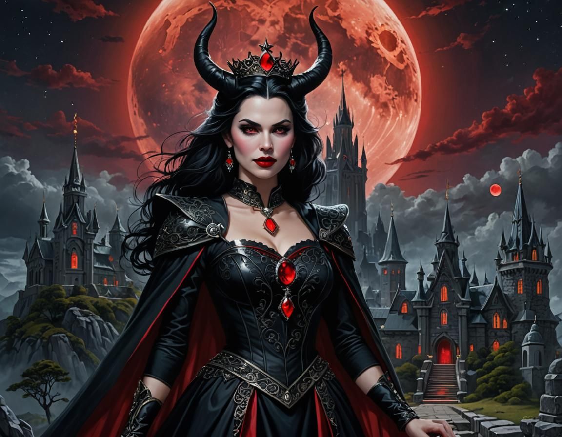 dark queen - AI Generated Artwork - NightCafe Creator