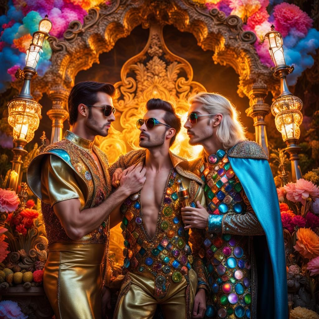 three - AI Generated Artwork - NightCafe Creator