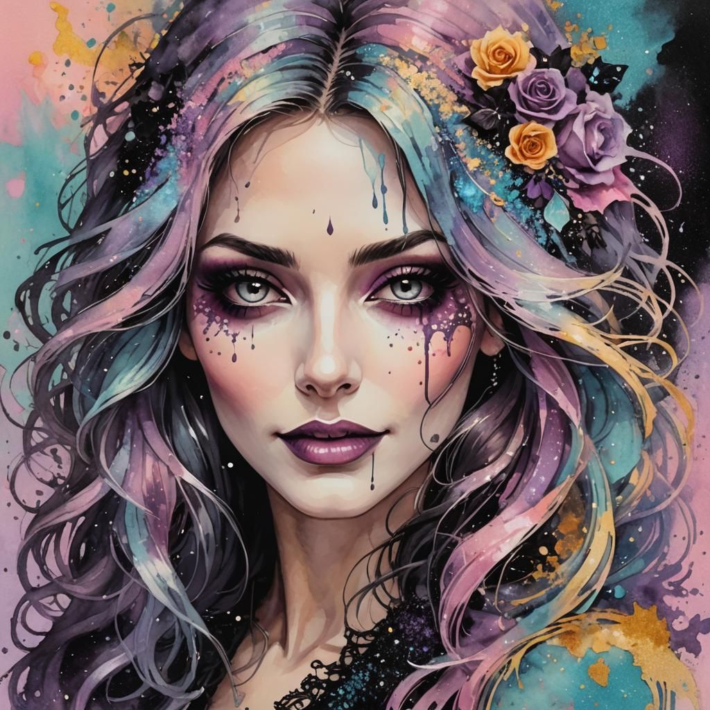 pastel drip - AI Generated Artwork - NightCafe Creator