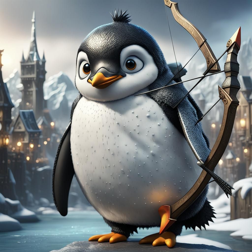 Penguin - AI Generated Artwork - NightCafe Creator