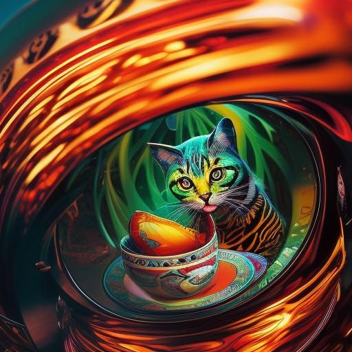 cat - AI Generated Artwork - NightCafe Creator