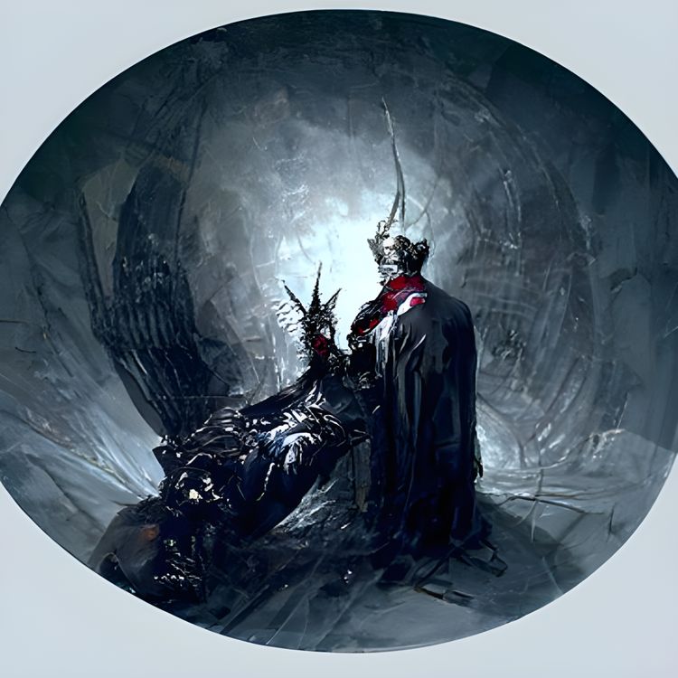 Lucifer's crown sinister by Greg Rutkowski horror Gustave Doré Greg ...