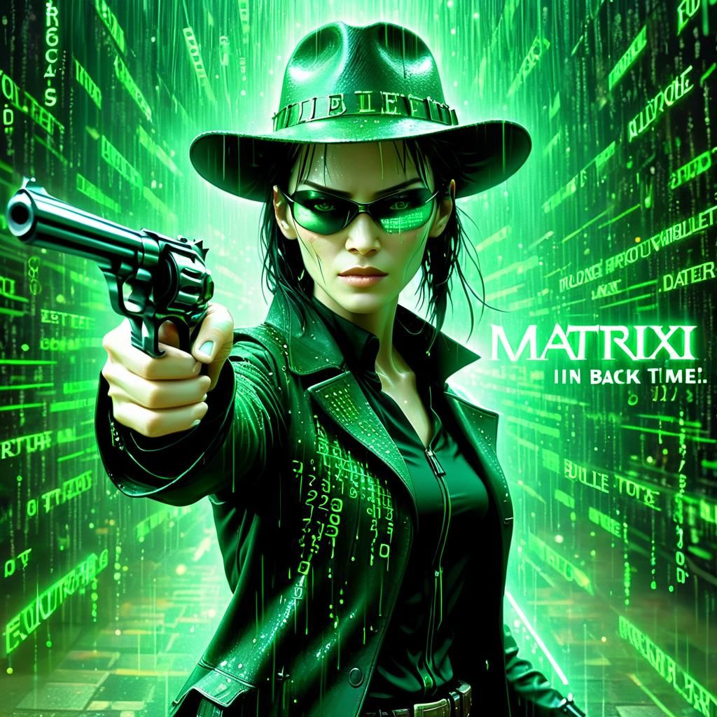 Matrix - Back in Time: The Wild West - AI Generated Artwork - NightCafe ...