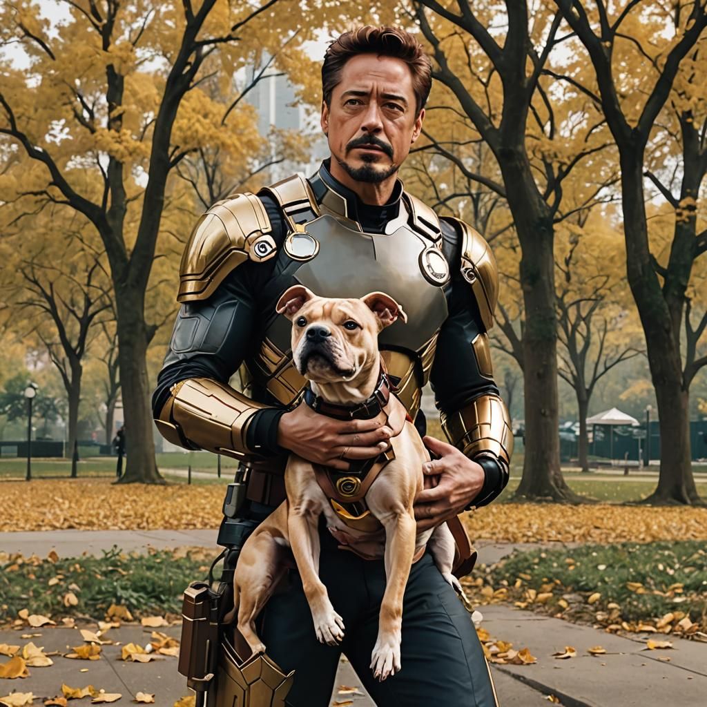 Iron Man, with Donut - AI Generated Artwork - NightCafe Creator