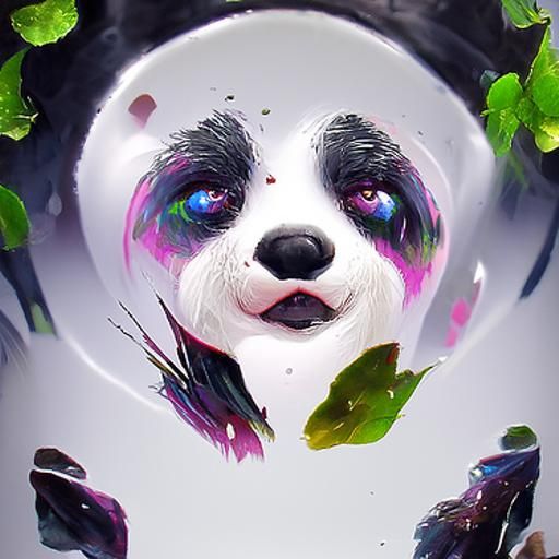 Beautiful Panda by Greg Rutkowski - AI Generated Artwork - NightCafe ...