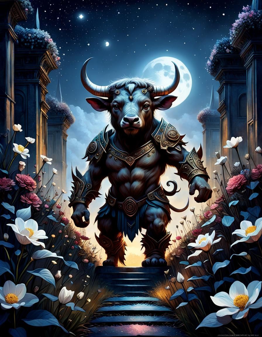 Minotaur - AI Generated Artwork - NightCafe Creator
