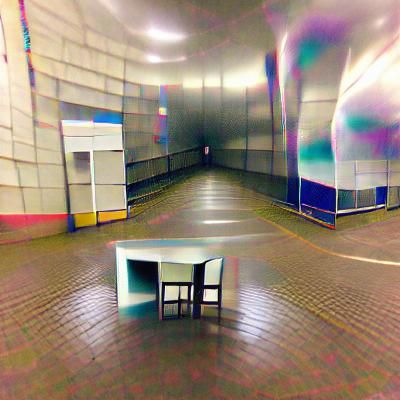 Liminal Space - Minimalist Abstract Composition in Monochrom...