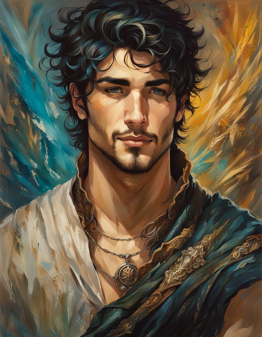 Young Italian Man 240618 - AI Generated Artwork - NightCafe Creator