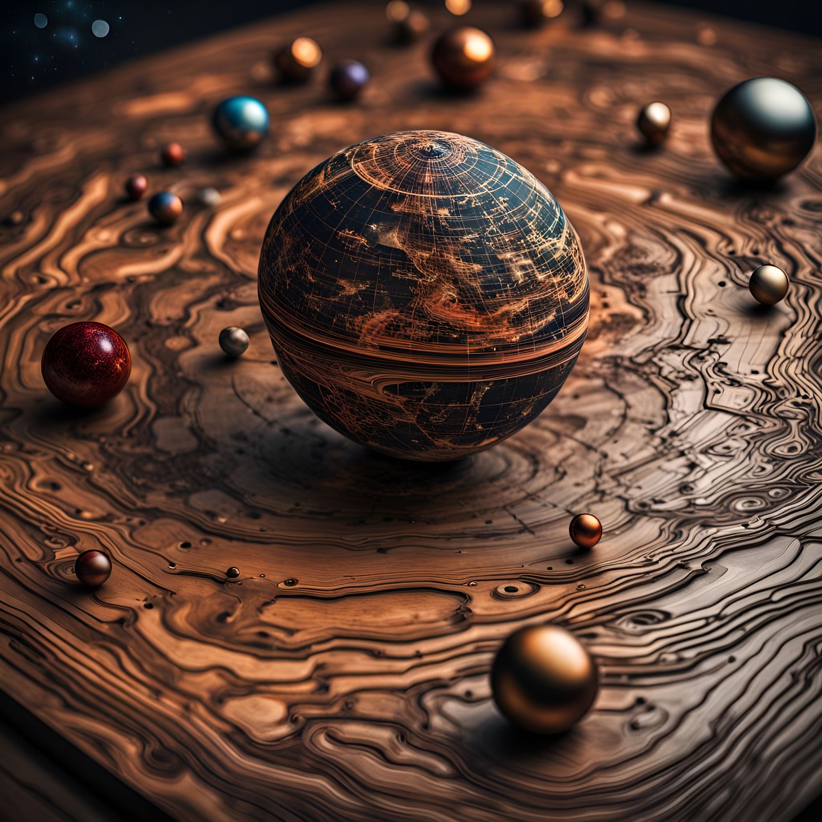 Ancient Galactic Map - AI Generated Artwork - NightCafe Creator