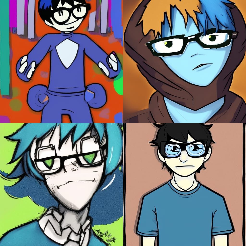 I tried inputting homestuck - AI Generated Artwork - NightCafe Creator