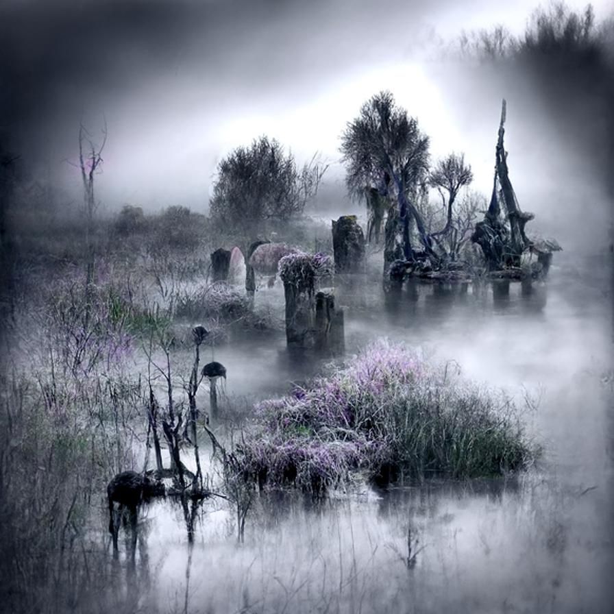 Dark Marsh : r/nightcafe