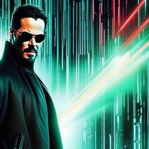 In the Matrix - AI Generated Artwork - NightCafe Creator