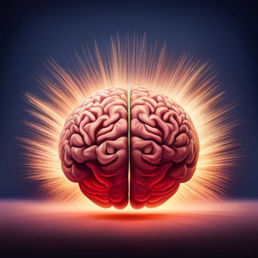 Exploding brain - AI Generated Artwork - NightCafe Creator