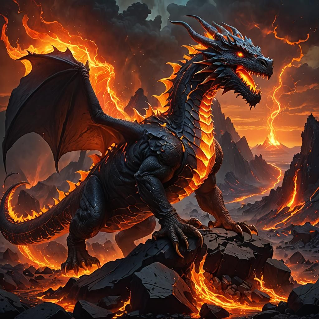 The First Fire Lord - AI Generated Artwork - NightCafe Creator