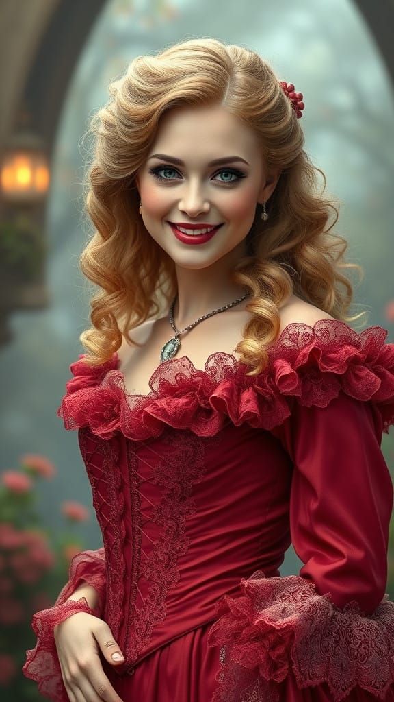 Victorian era Countess Emily Dracula