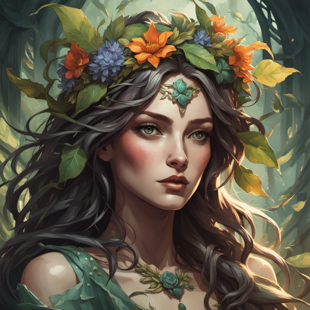 Gaia, Goddess of Nature & Earth, - Earth Goddess Gaia Radia...