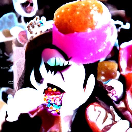 sugar crazed queen - AI Generated Artwork - NightCafe Creator