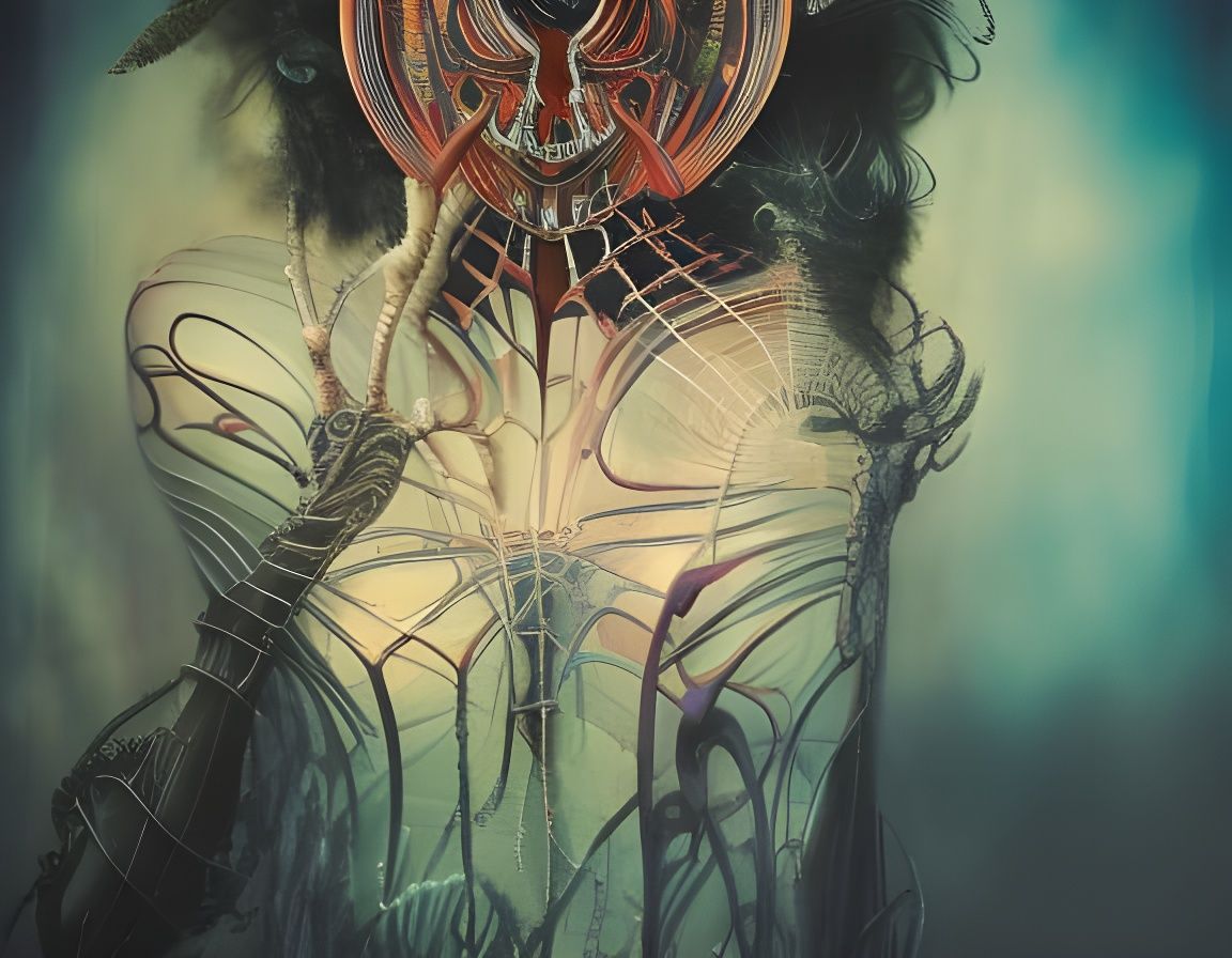 Spider - Biomechanical (I) - AI Generated Artwork - NightCafe Creator
