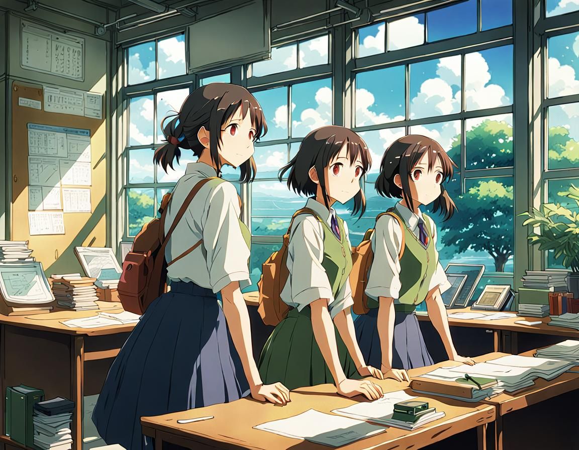 School - AI Generated Artwork - NightCafe Creator