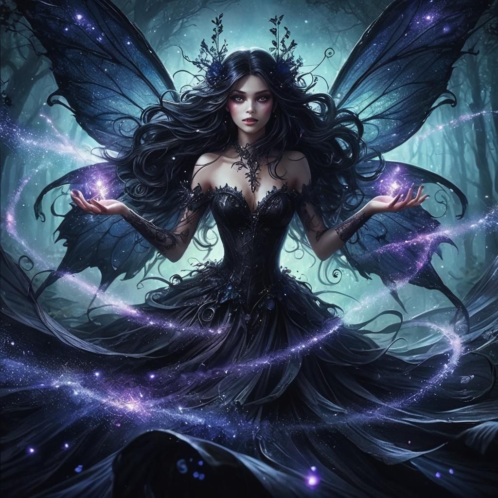 Dark fairy witch - Dark fairy witch