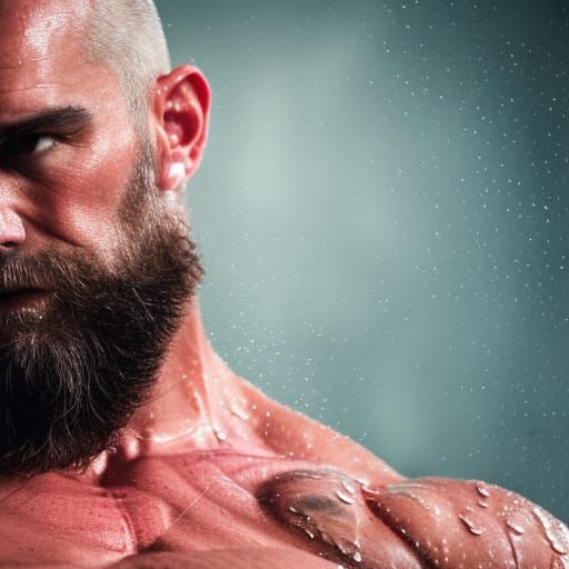 Muscle Daddy - AI Generated Artwork - NightCafe Creator