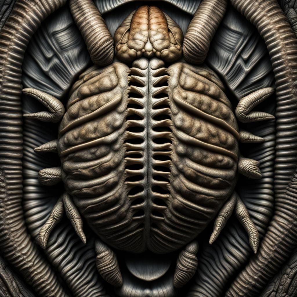 trilobite intricate details, HDR, beautifully shot, hyperrealistic ...