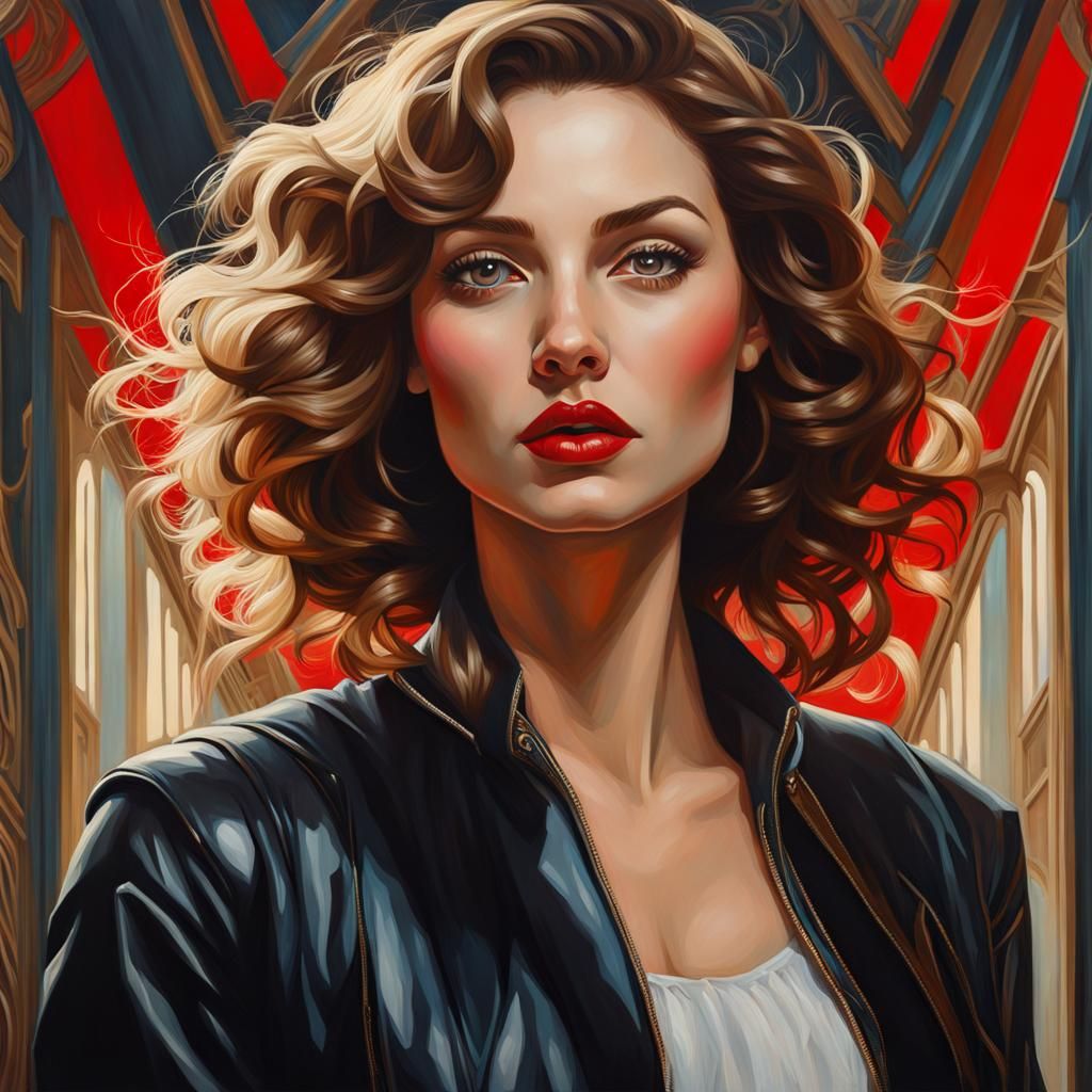 Her Identity Revealed - AI Generated Artwork - NightCafe Creator