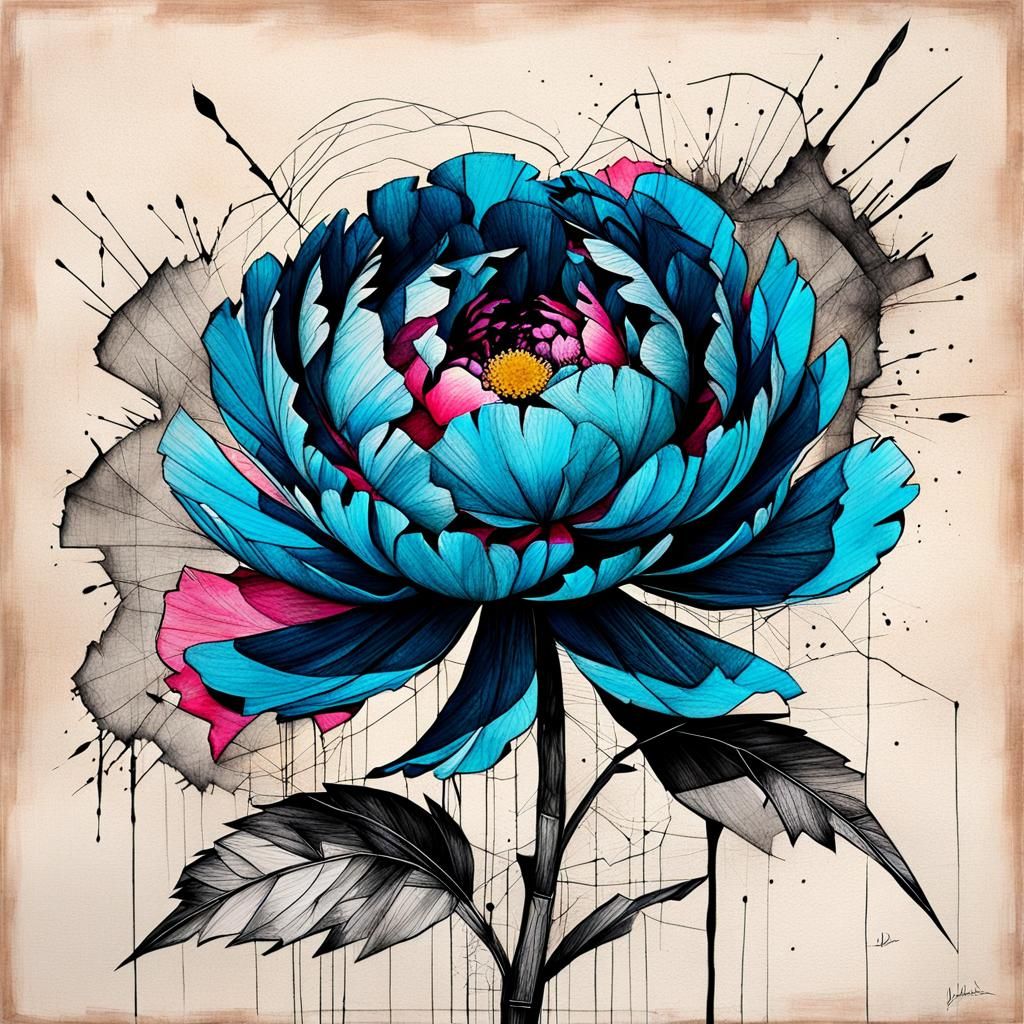 ink drawing - AI Generated Artwork - NightCafe Creator