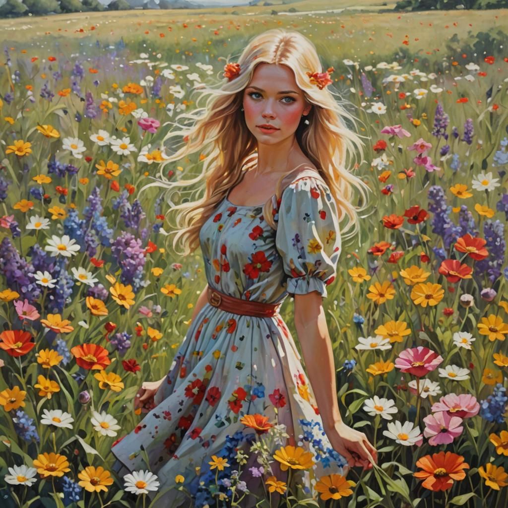 Flowers - AI Generated Artwork - NightCafe Creator