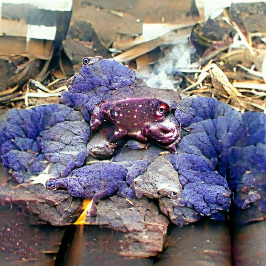 Purple Toad - User on NightCafe Creator - NightCafe Creator