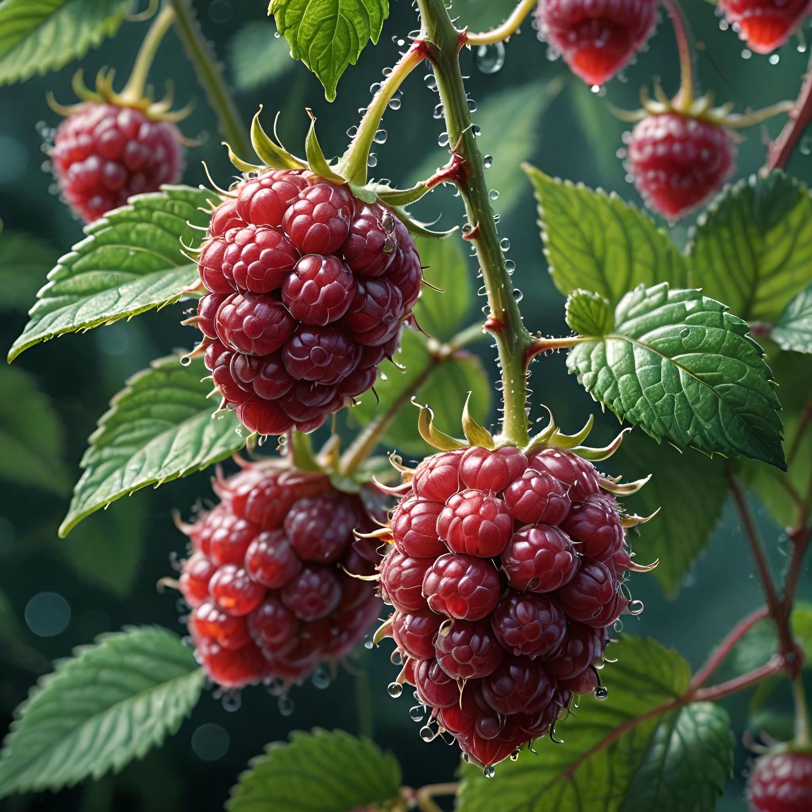 Raspberry - AI Generated Artwork - NightCafe Creator