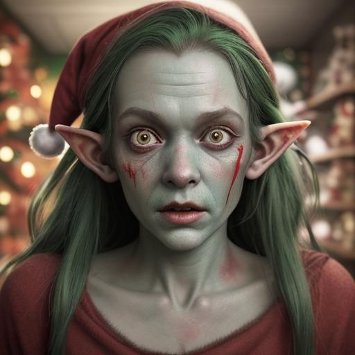 "Santa's Lil Helper" - AI Generated Artwork - NightCafe Creator