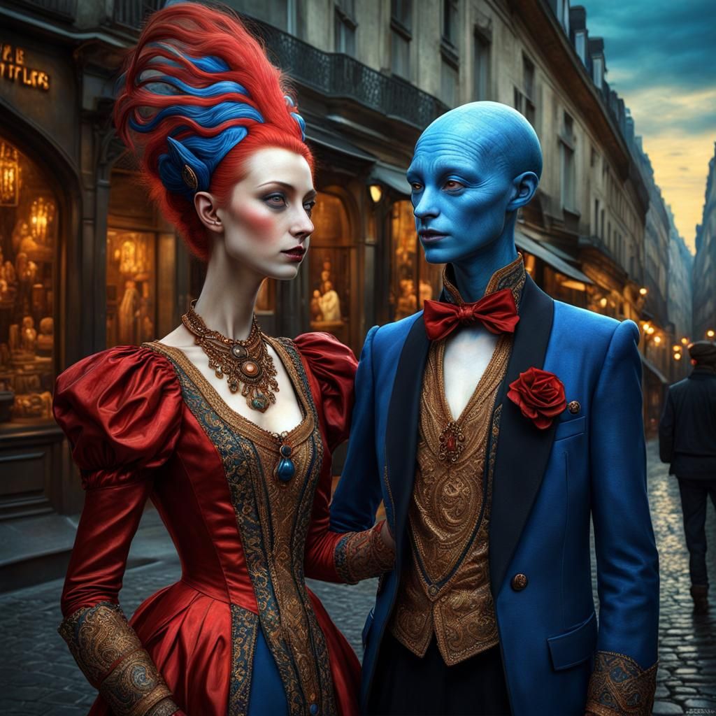 Paris Fantasy - AI Generated Artwork - NightCafe Creator