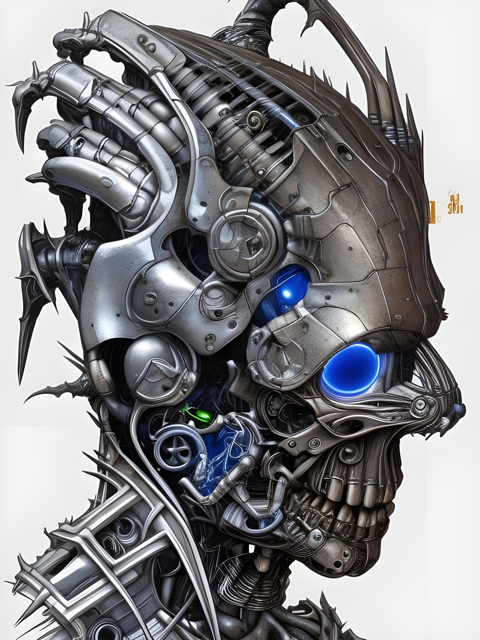 Cyborg - AI Generated Artwork - NightCafe Creator