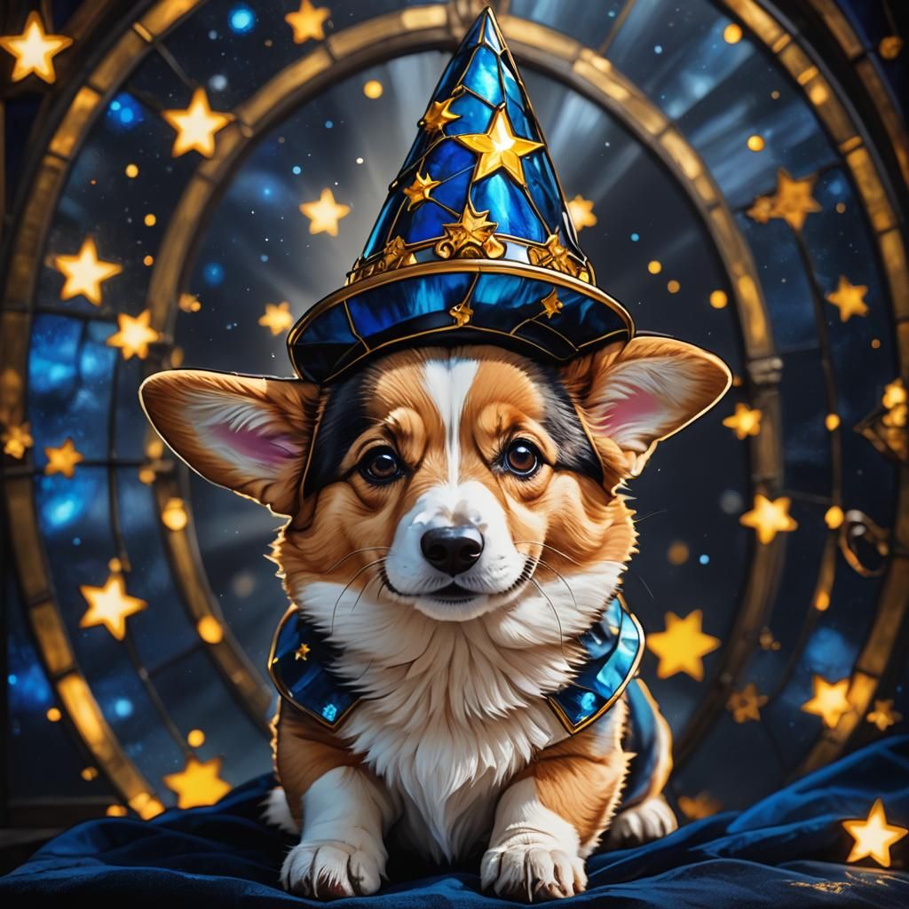Wizard corgi - AI Generated Artwork - NightCafe Creator