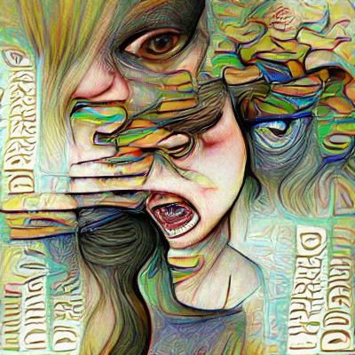 Distorted mental illness obsession - AI Generated Artwork - NightCafe ...