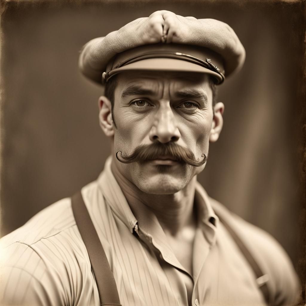 Strongman Worker - AI Generated Artwork - NightCafe Creator