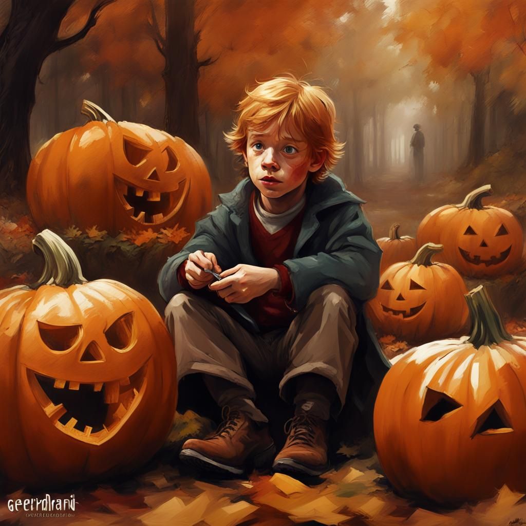 Little Ron Weasley - AI Generated Artwork - NightCafe Creator