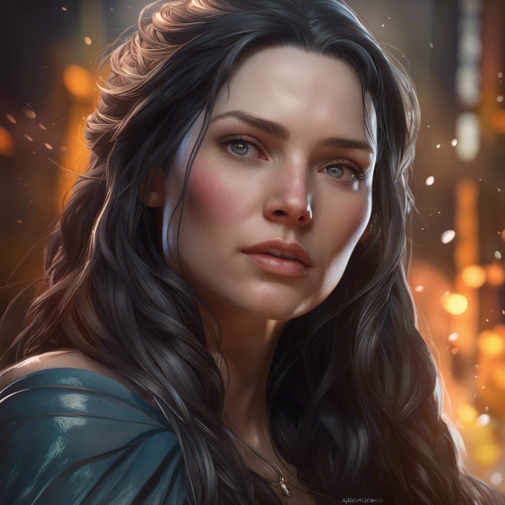 Lady Arwen - AI Generated Artwork - NightCafe Creator