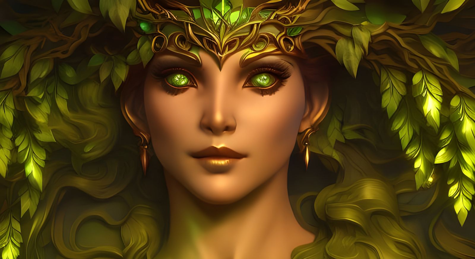 Ancient tree goddess - AI Generated Artwork - NightCafe Creator