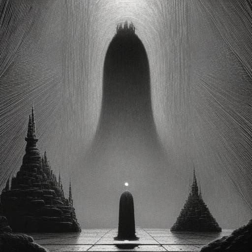 Black nothing - AI Generated Artwork - NightCafe Creator