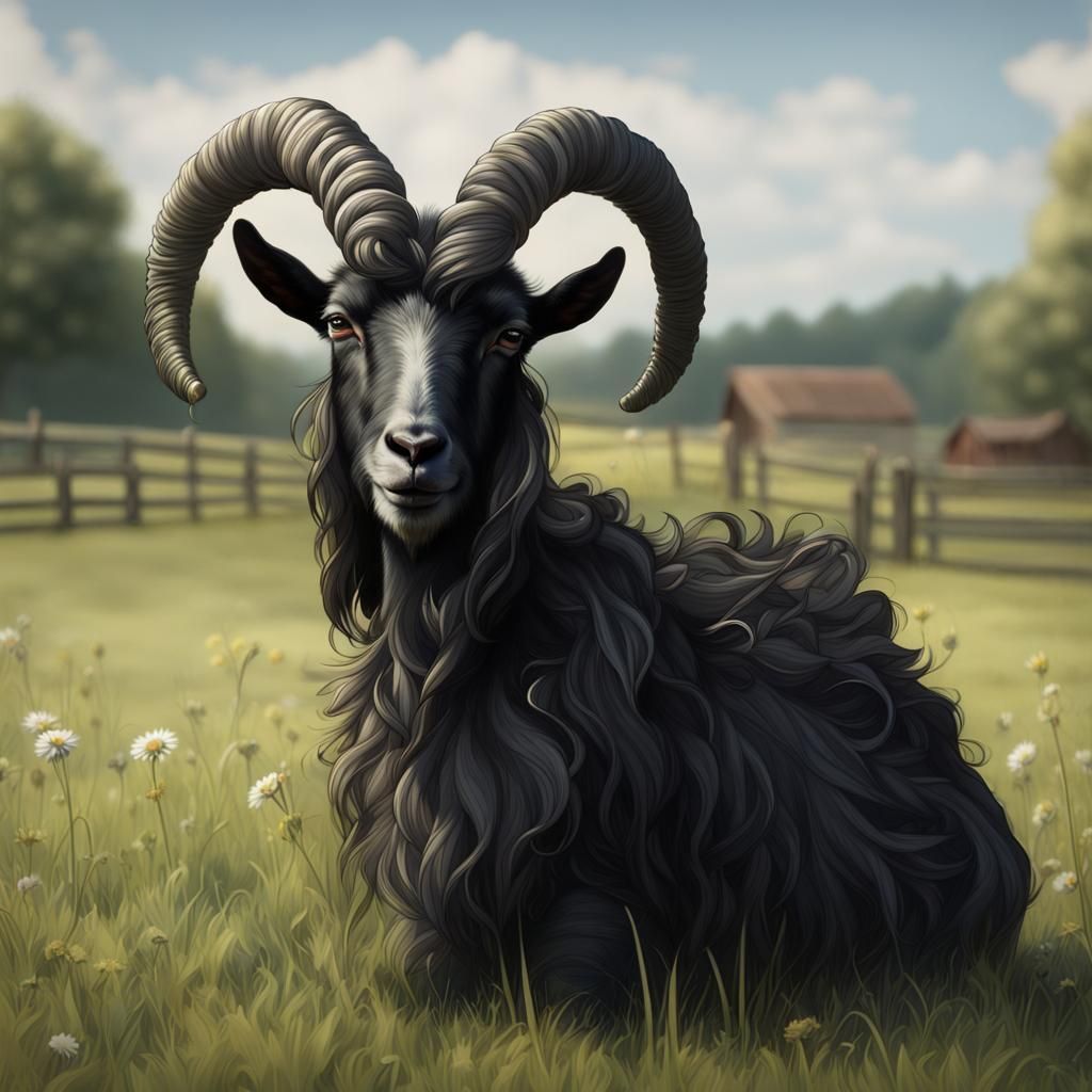 Special goat - AI Generated Artwork - NightCafe Creator