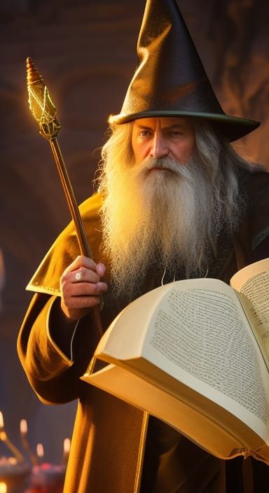 bearded wizard - AI Generated Artwork - NightCafe Creator