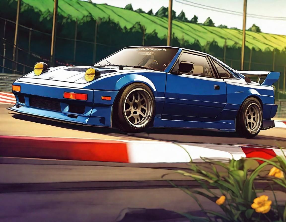 Initial-D style+deep_colors,Cel_Shading,mixes_prexels_of_fantastical ...