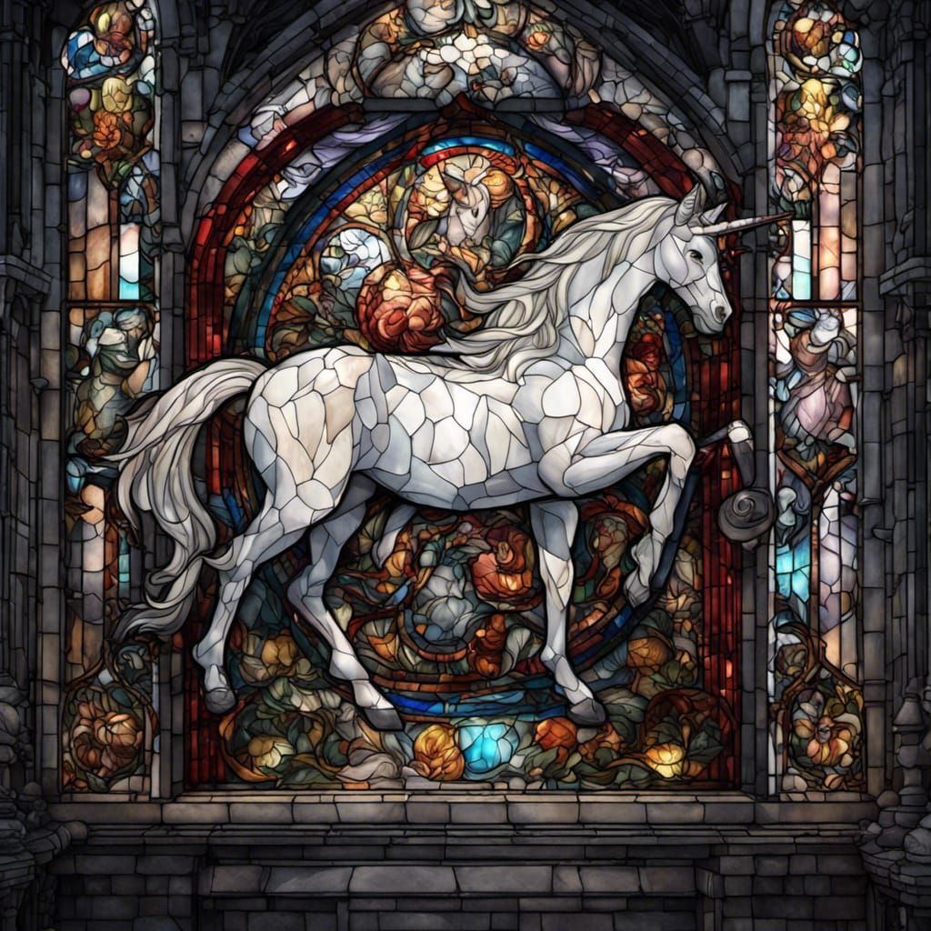 Stained Glass #1 - AI Generated Artwork - NightCafe Creator